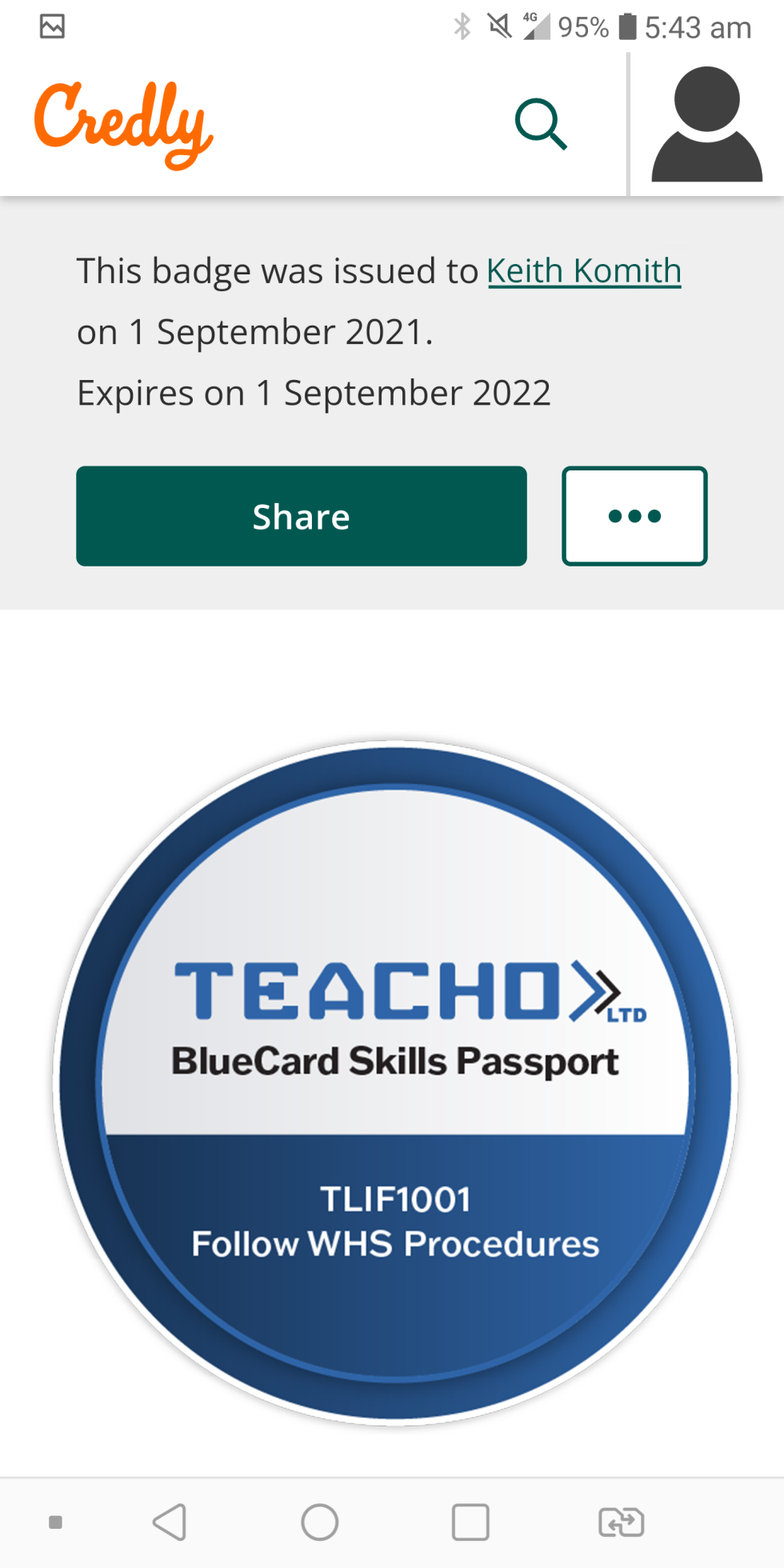 How to Save and Share Digital BlueCards Face-to-Face | Bluecard